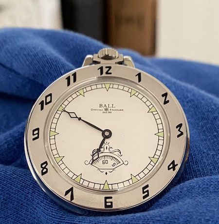 Ball Trainmaster Secometer Pocket Watch In 1900, Webb C. Ball set the ...